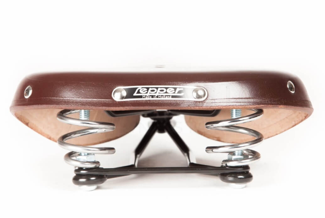 Sattel Leder Lepper Concorde 810 Frau Braun | Sättel | Biciclasica.com