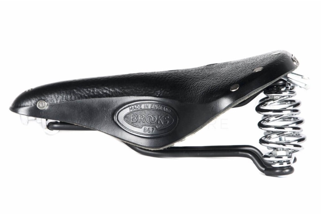Brooks B67 Black Saddle - Leather saddles - - Leather Saddles