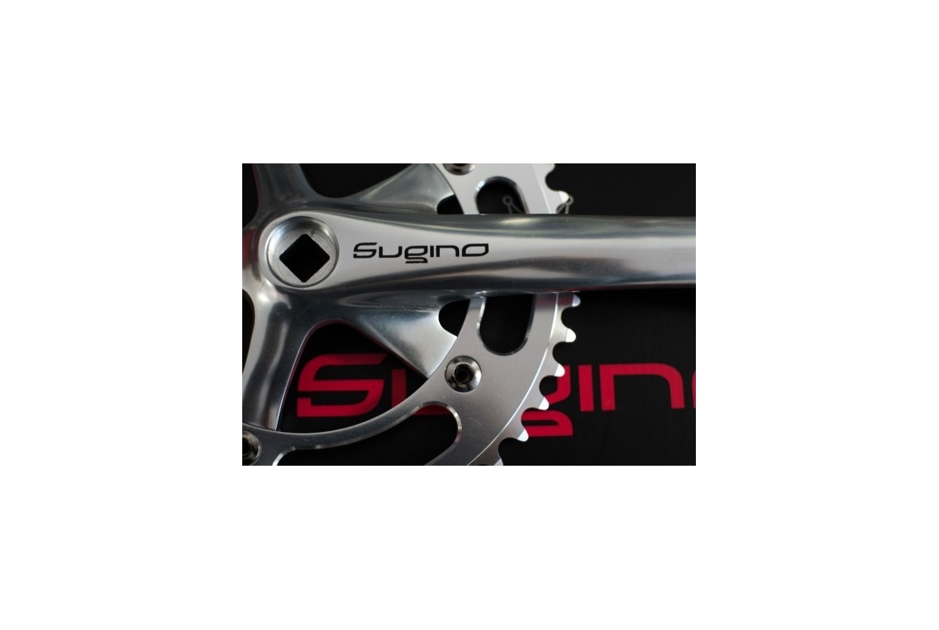 Sugino Messenger RD2 MC JIS Silver 46T 165mm manivelle : Biciclasica.com