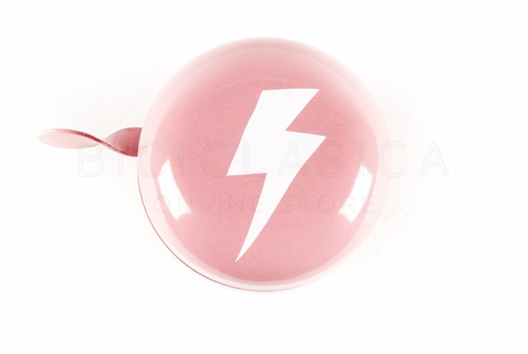Ding Dong Pink Lightning Bell 80mm | Biciclasica.com