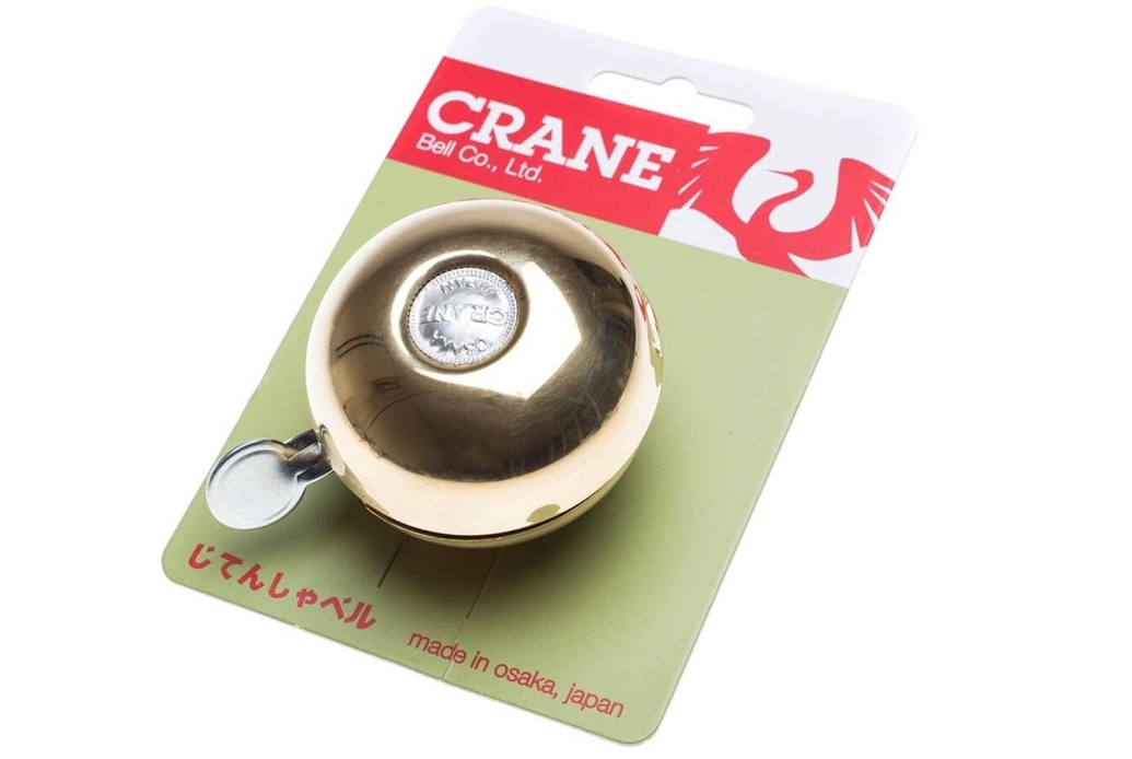 Bicycle bell CRANE Riten Gold | Accessories | Bicycle Bells ...