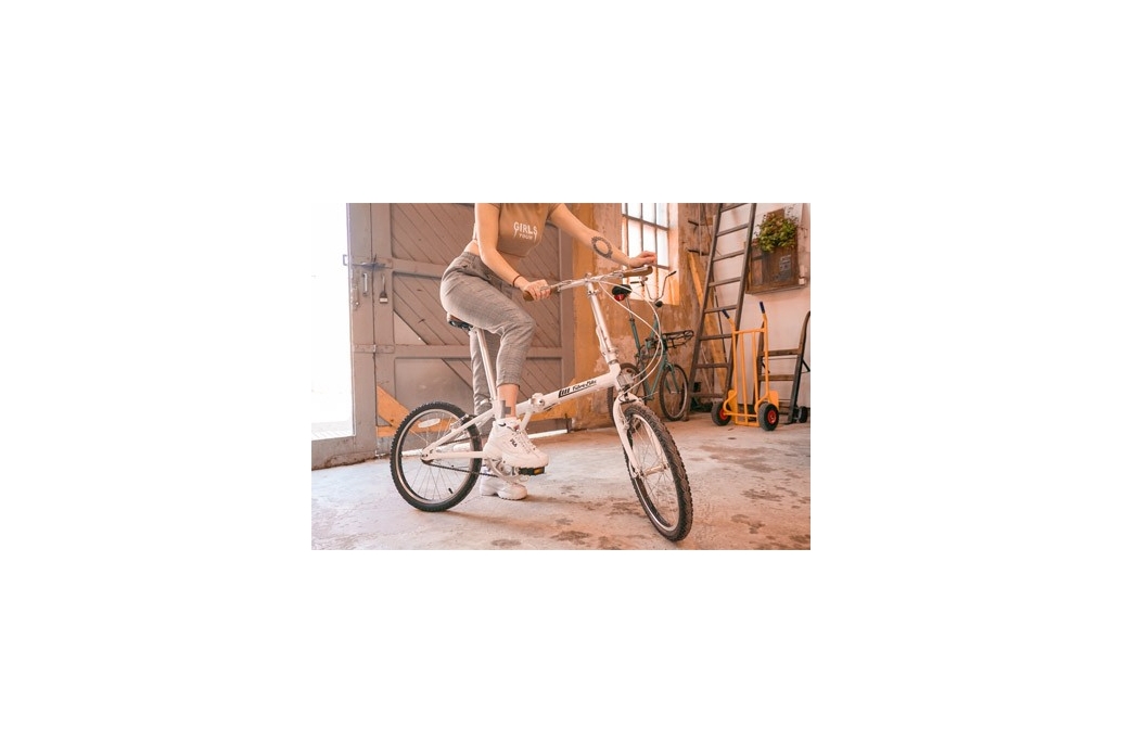 Bicicleta Plegable FabricBike Folding Space Blanco | Bicicletas ...