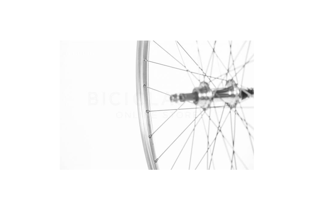 Set of wheels 28" aluminium 700C (ETRTO 635x24) Double walled Wheels ...