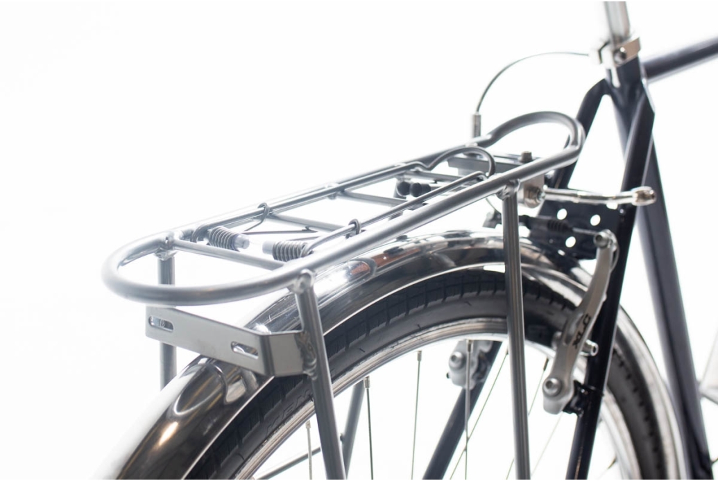Universal Rear Bike Rack Grey