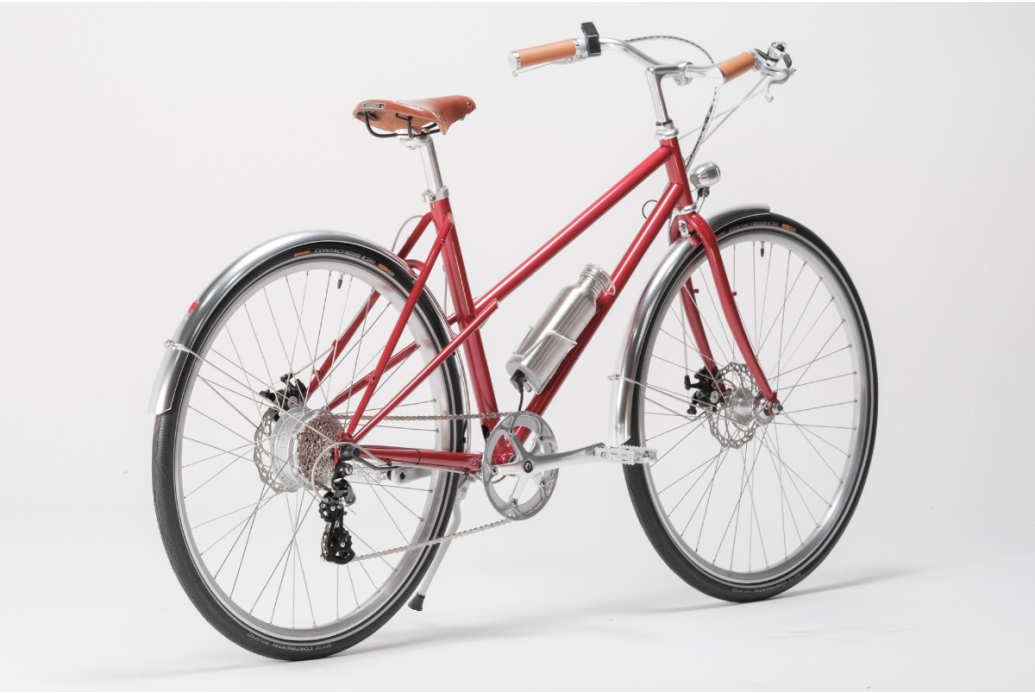 Capri Dark Apple Red 4 Electric Bicycle | Capri Electric Bicycle ...